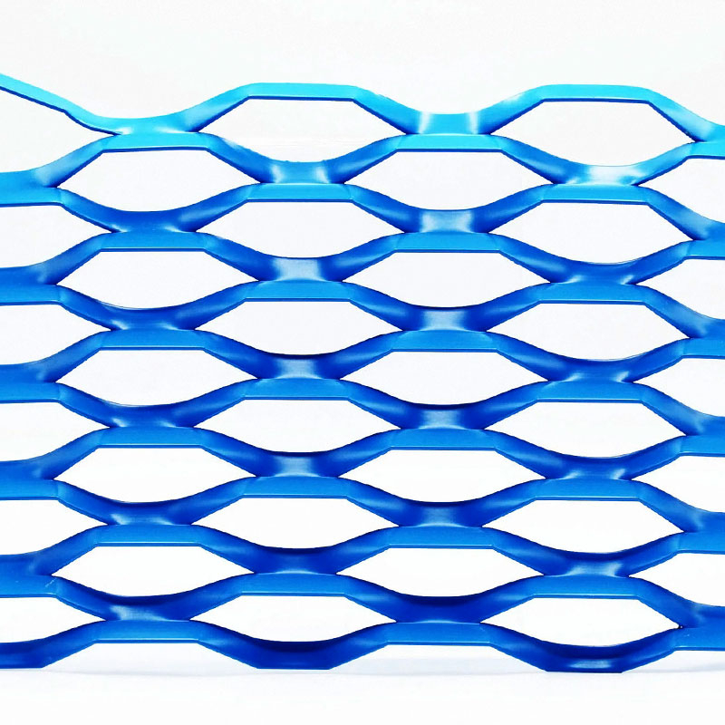 Architectural Expanded Metal Mesh Comes in Various Colors & Patterns