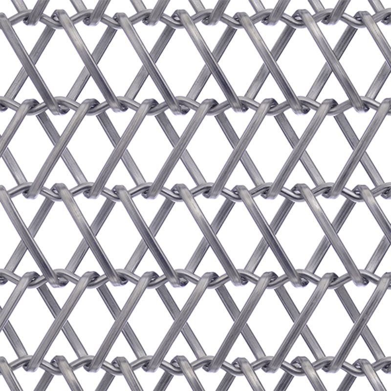 Architectural Spiral Mesh Also Named as Spiral Decorative Mesh